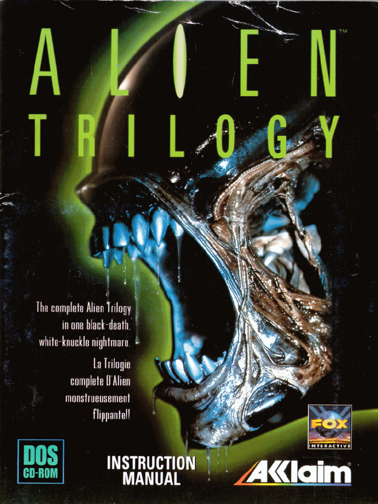 Alien Trilogy Manual DOS EN | PDF