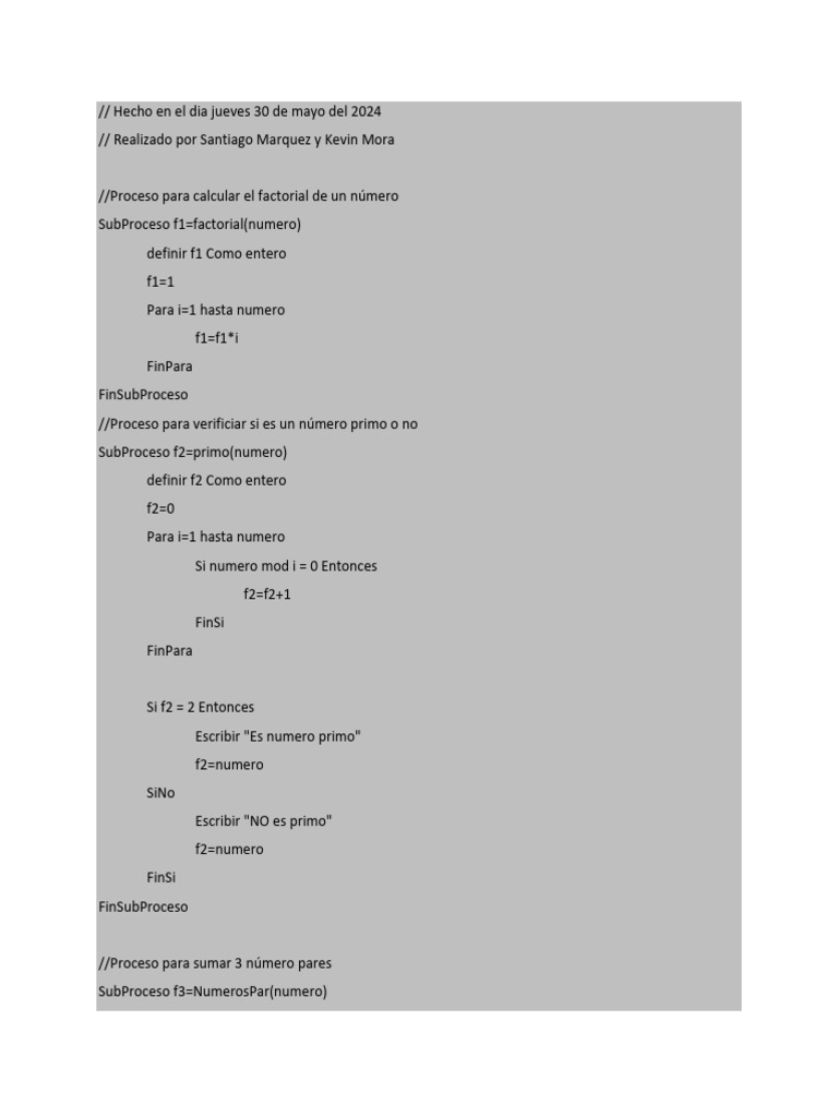 Algoritmos#2 1 | PDF | Programación de computadoras | Algoritmos