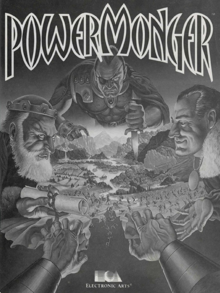 PowerMonger Game Manual | PDF | Button (Computing) | Cursor (User ...