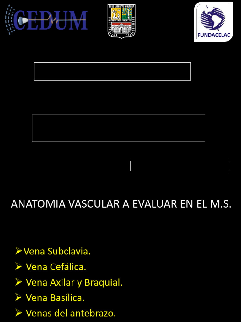 Ecografía Doppler Color en Venas Superiores | PDF | Vena | Trombo