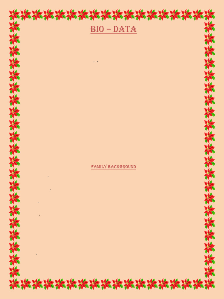 Miss Ritika Verma's Birthday Profile | PDF