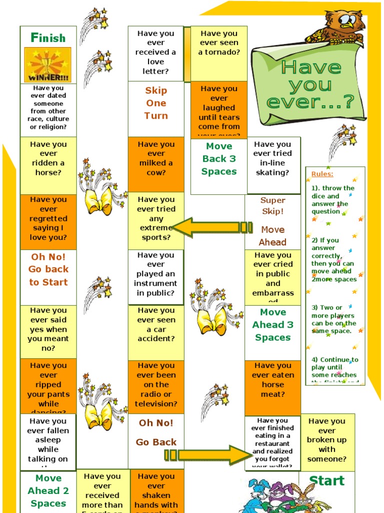 GAME Have You Ever | PDF