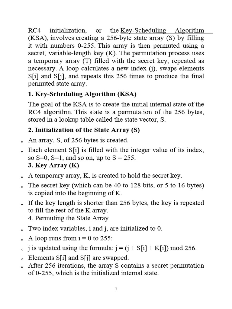 RC4 Stream Ciphers | PDF | Cryptography | Secure Communication