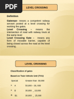 Types and Classification of Level Crossings | PDF | Rail Transport ...