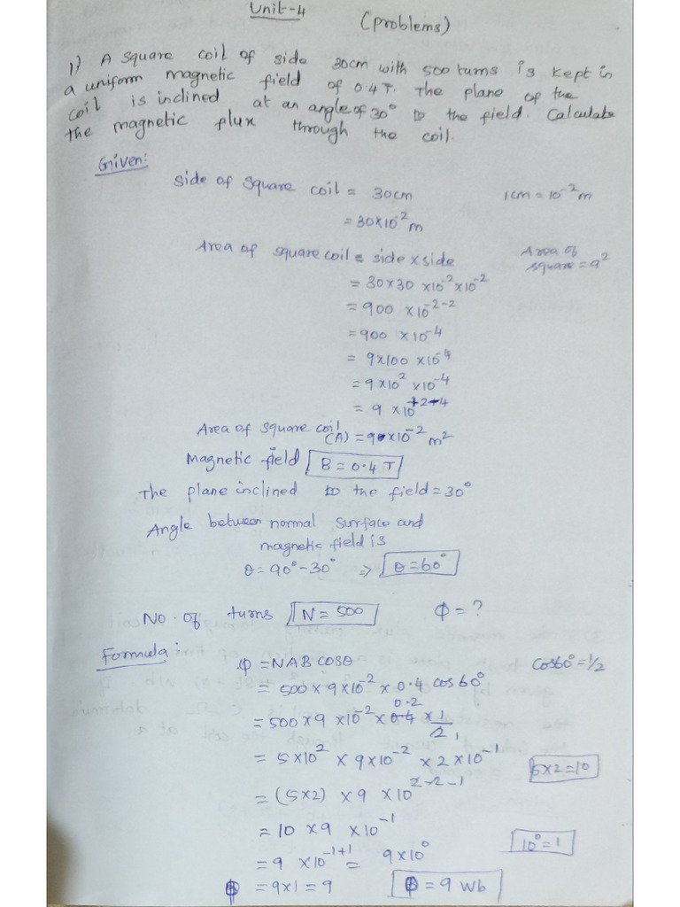Unit - 4 Problems | PDF