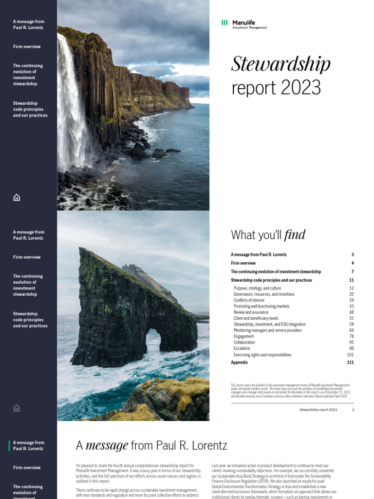 MIM Stewardship Report en | PDF | Investment Management | Investing