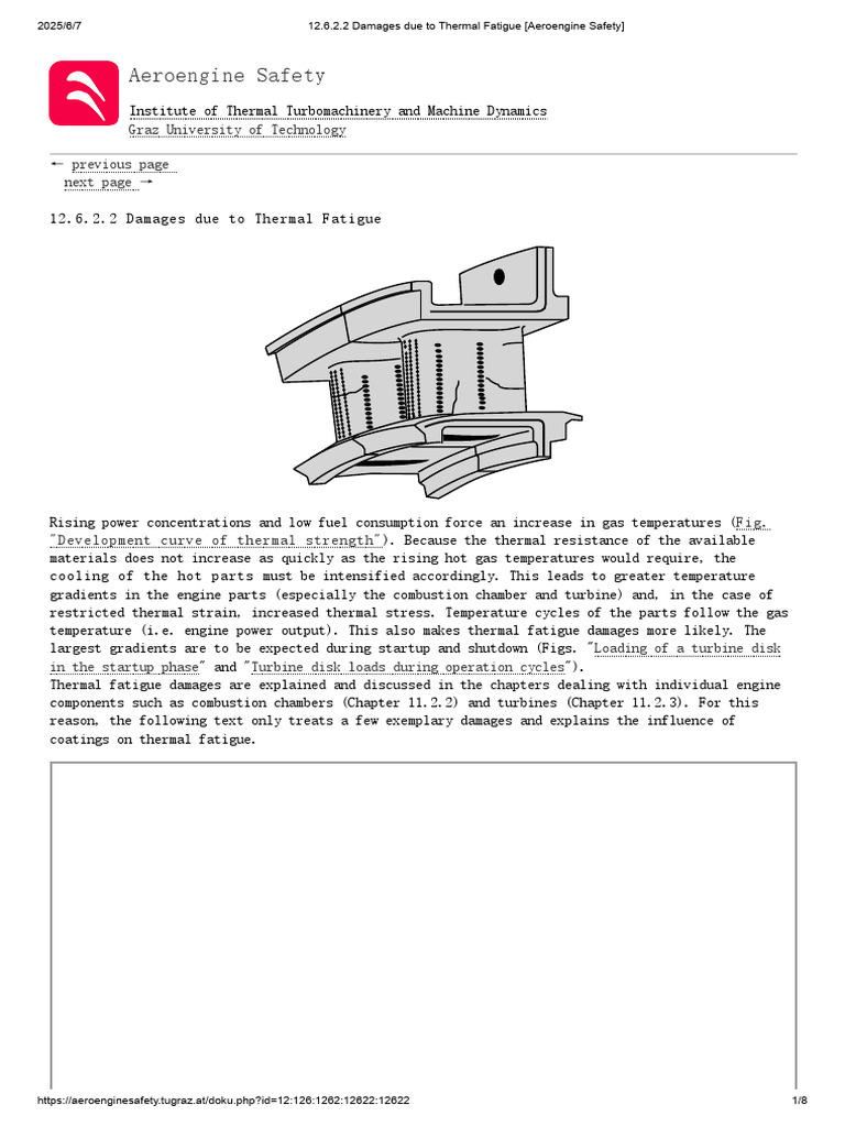 Thermal Fatigue Damage in Turbines | PDF | Fracture | Fatigue (Material)