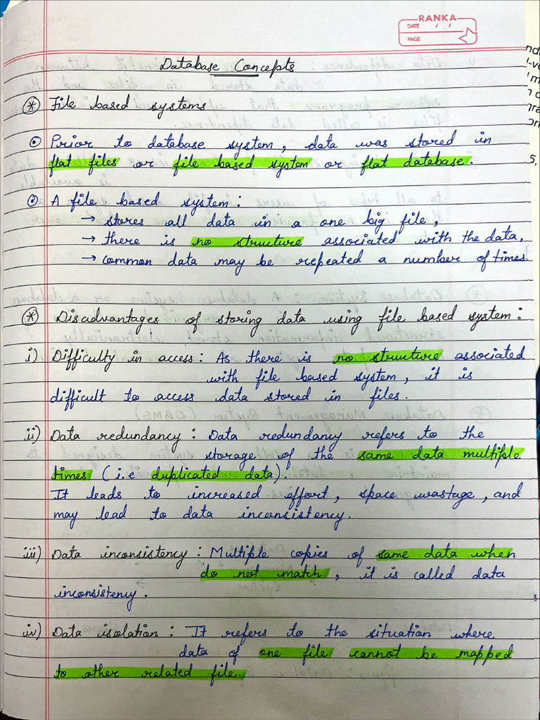 Database Part 1 | PDF