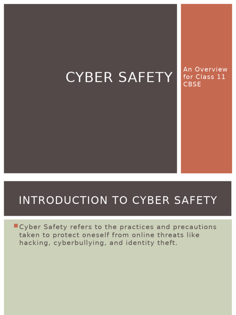 Vidyuth (Cyber Safety) | PDF | Cybercrime | Malware