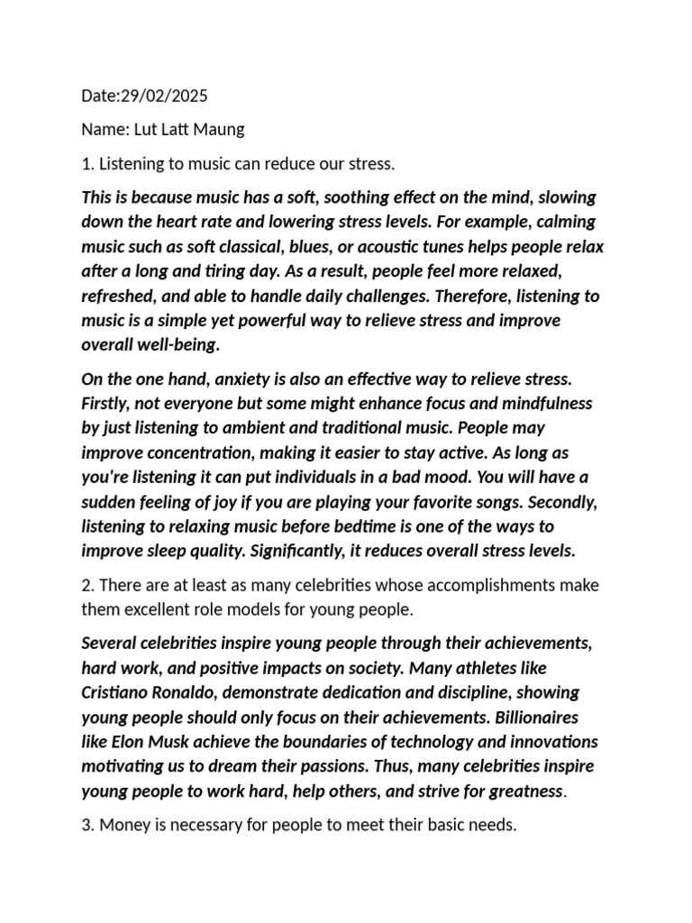 Week 6 Writing | PDF