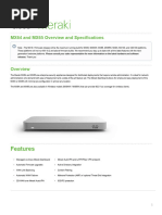Cisco Meraki MX85 Datasheet | PDF | Virtual Private Network | Network ...