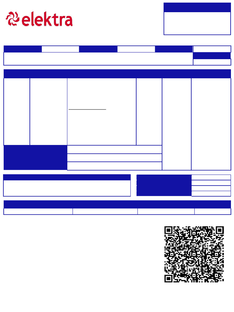 Factura Elektra 22 Cliente | PDF