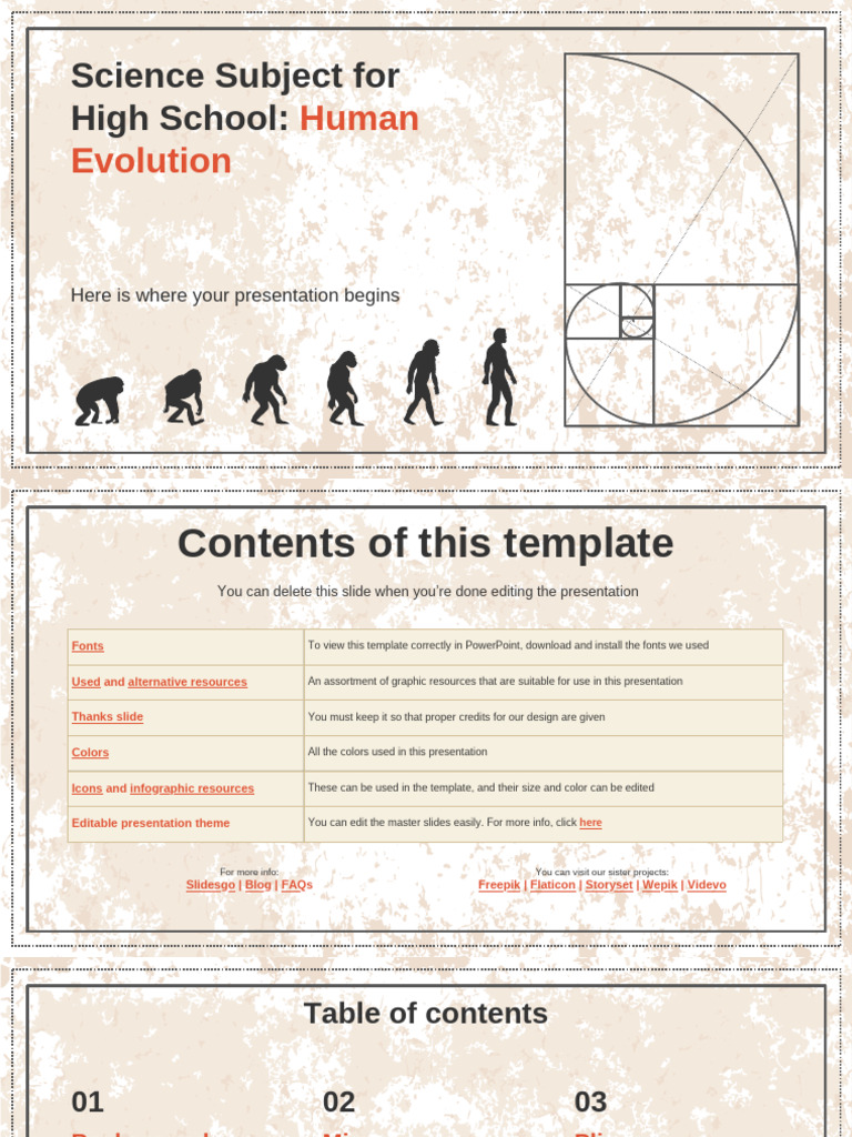Science-Subject-For-High-School-Human-Evolution | PDF | Homo | Planets