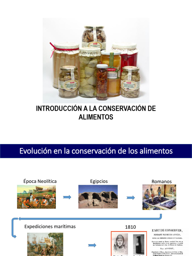 Conservación de Alimentos | PDF | Cinética química | Alimentos