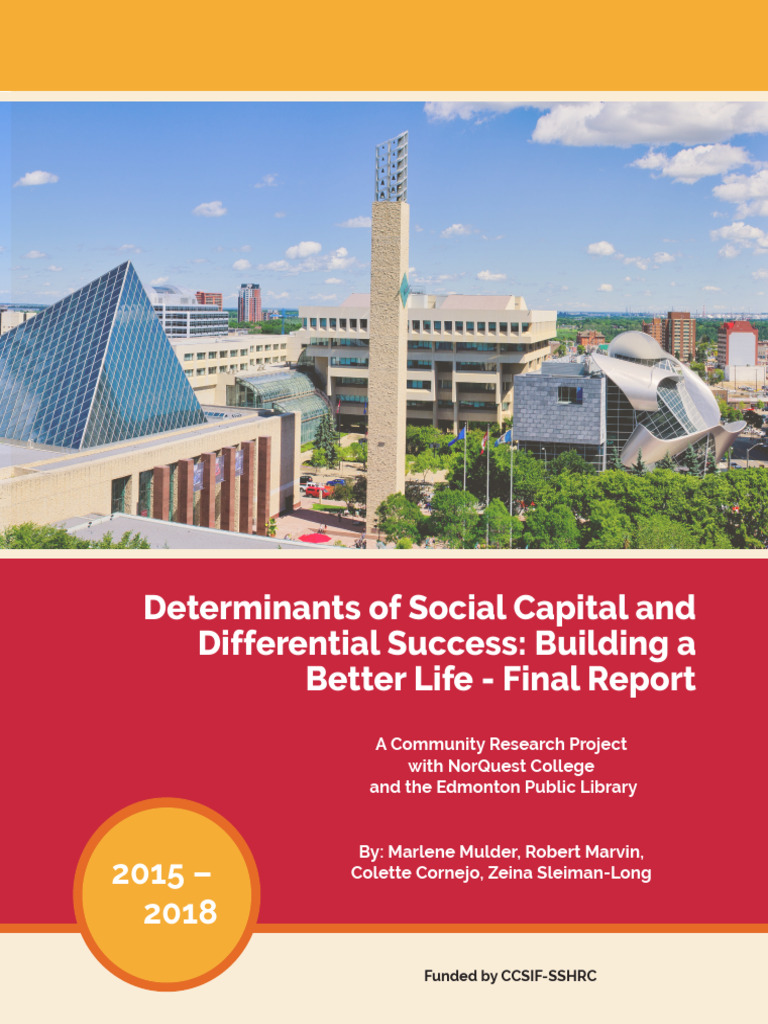 Building A Better Life Final Report | PDF | Social Capital | Loneliness
