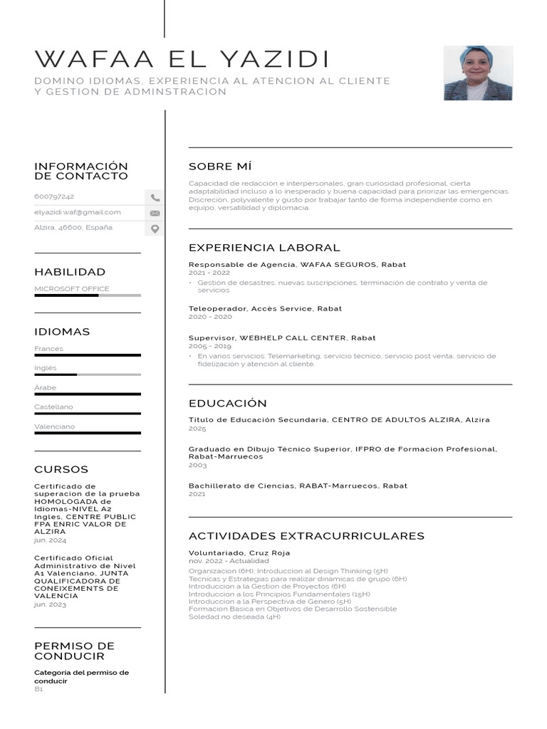CV Wafaa | PDF