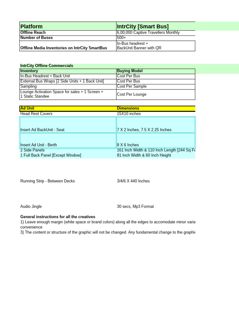 IntrCity SmartBus Offline Media Details WR | PDF