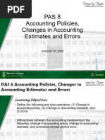 IAS 8 Summary | PDF | International Financial Reporting Standards | Business