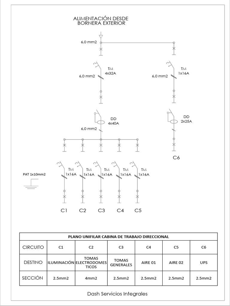 Diagrama Electrico Cabina de Trabajo Direccional - SLDDRW | PDF