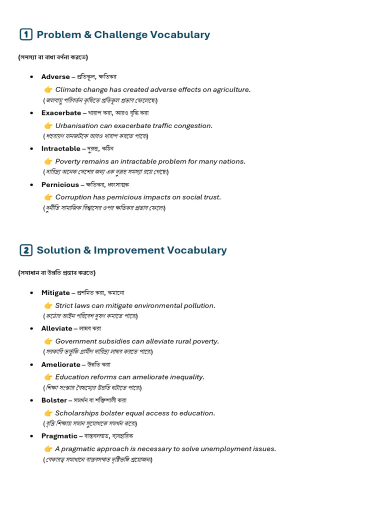 Task-2 Advanced Vocab | PDF