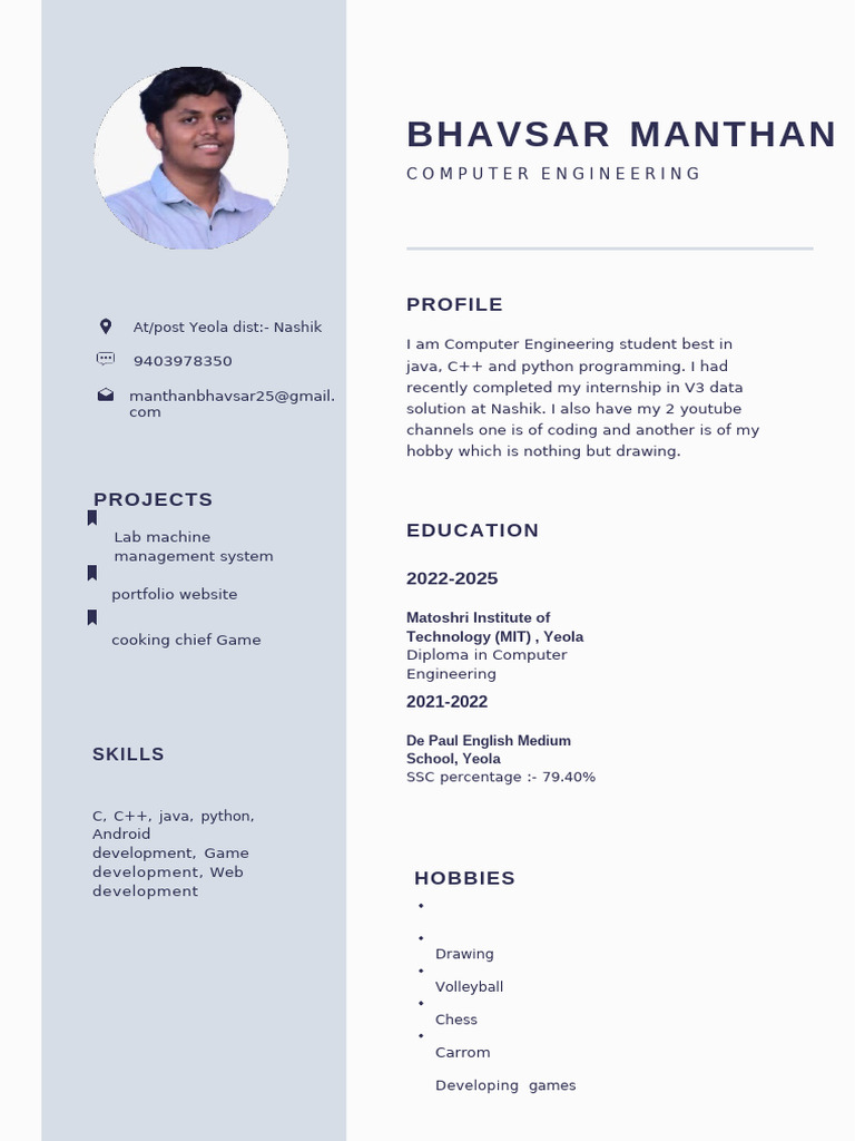 Resume Final | PDF