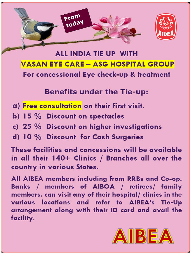 Tie Up With Vasan Eye Care | PDF