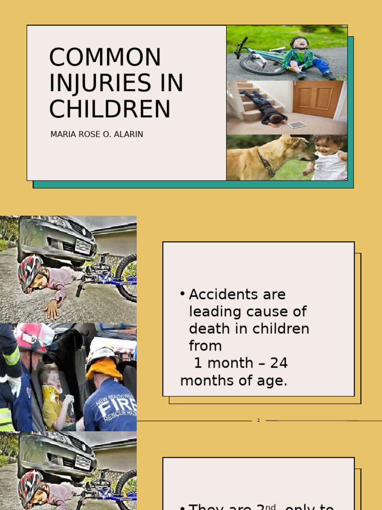 The Common Injuries in Children | PDF | Burn