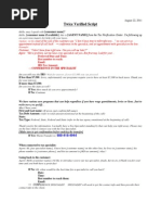 Call Center Mock Calls Script Sample - Te | PDF | Digital Subscriber ...