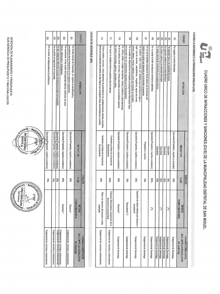 CUIS San Miguel | PDF