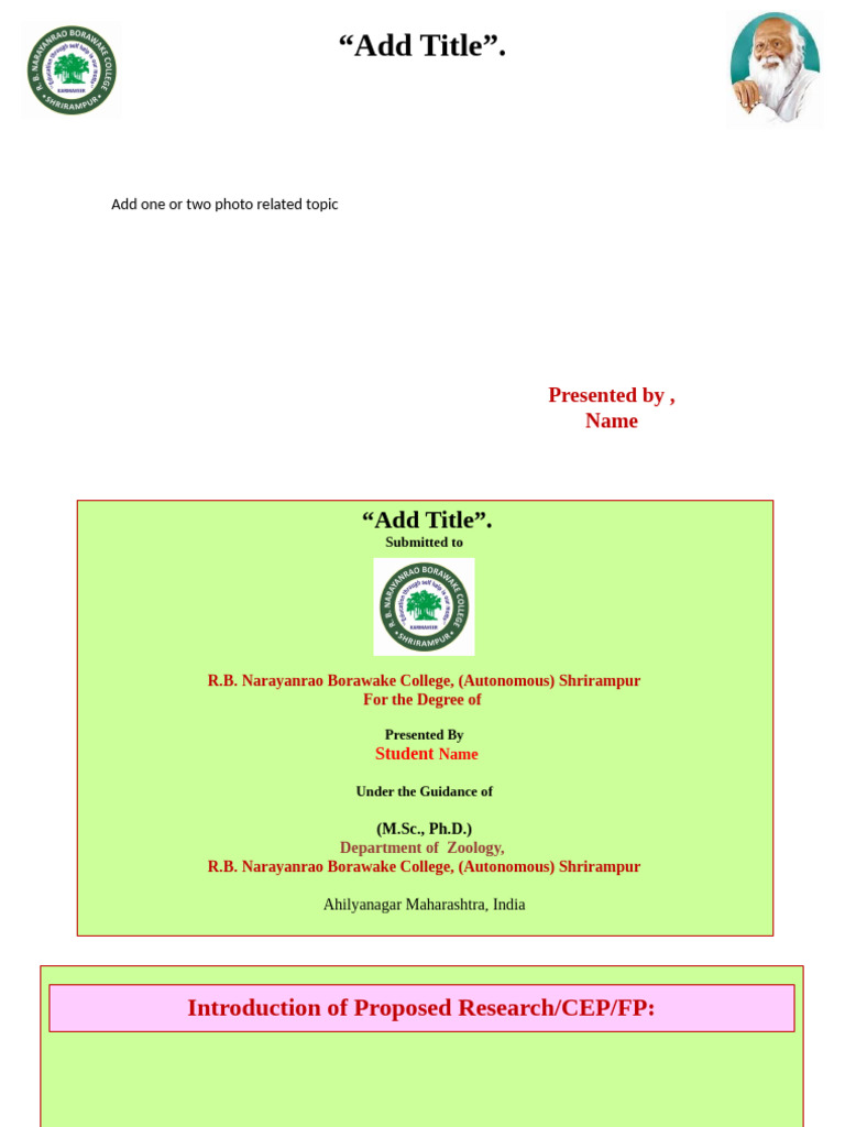 Project Zoology | PDF