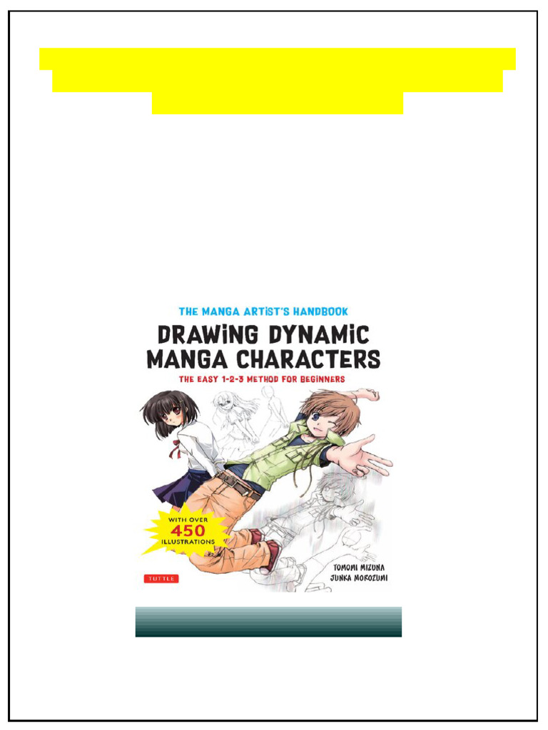 The Manga Artist s Handbook Drawing Dynamic Manga Characters The Easy 1 ...