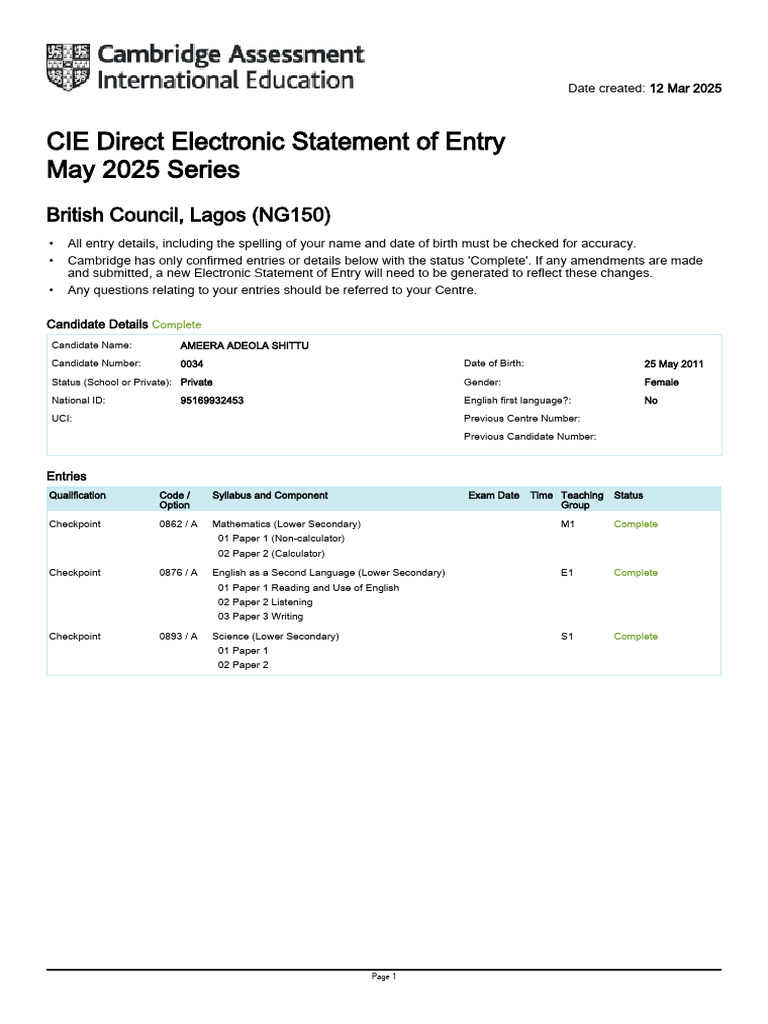 0034 Ameera Adeola Shittu Updated 053822 | PDF