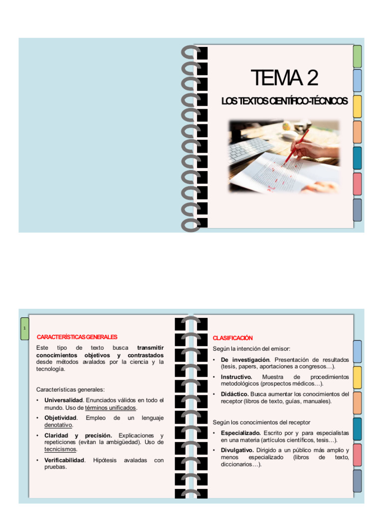 Textos Cientifico-Tecnicos | PDF | Publicación Académica | Lingüística