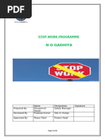 Sample Stop Work Authority Program | PDF | Safety | Employment