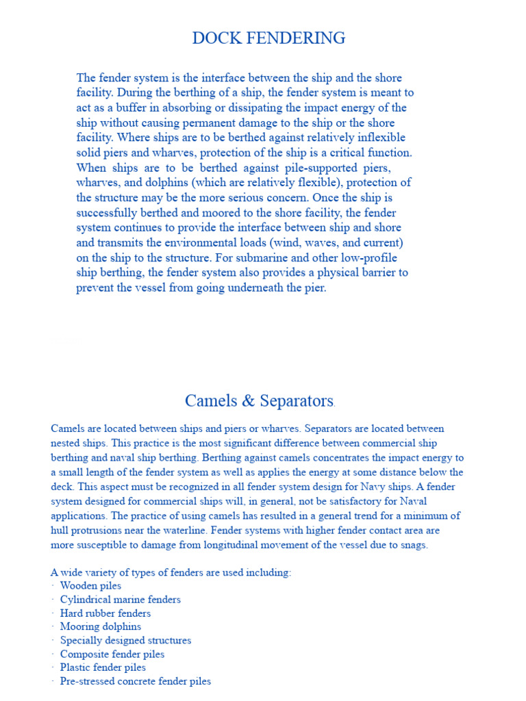 Chp8 Quay Walls 5 | PDF | Ships | Watercraft