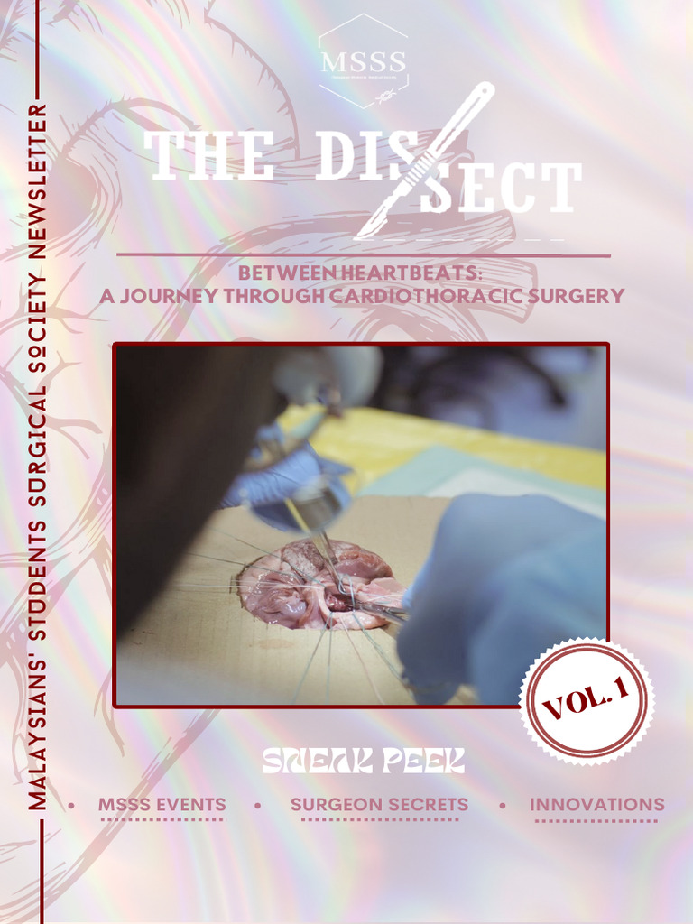 The Dissect 2025 Vol. 1 | PDF | Cardiology | Coronary Artery Bypass Surgery