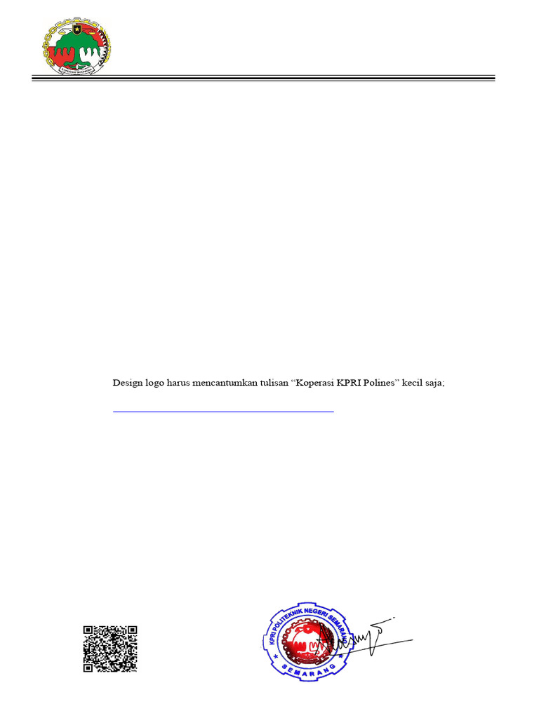 Lomba Design Nama Brand & Logo Usaha Kkpri Polines 2025 | PDF