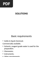 Preparation of Standard Solutions | PDF | Mass Concentration (Chemistry ...