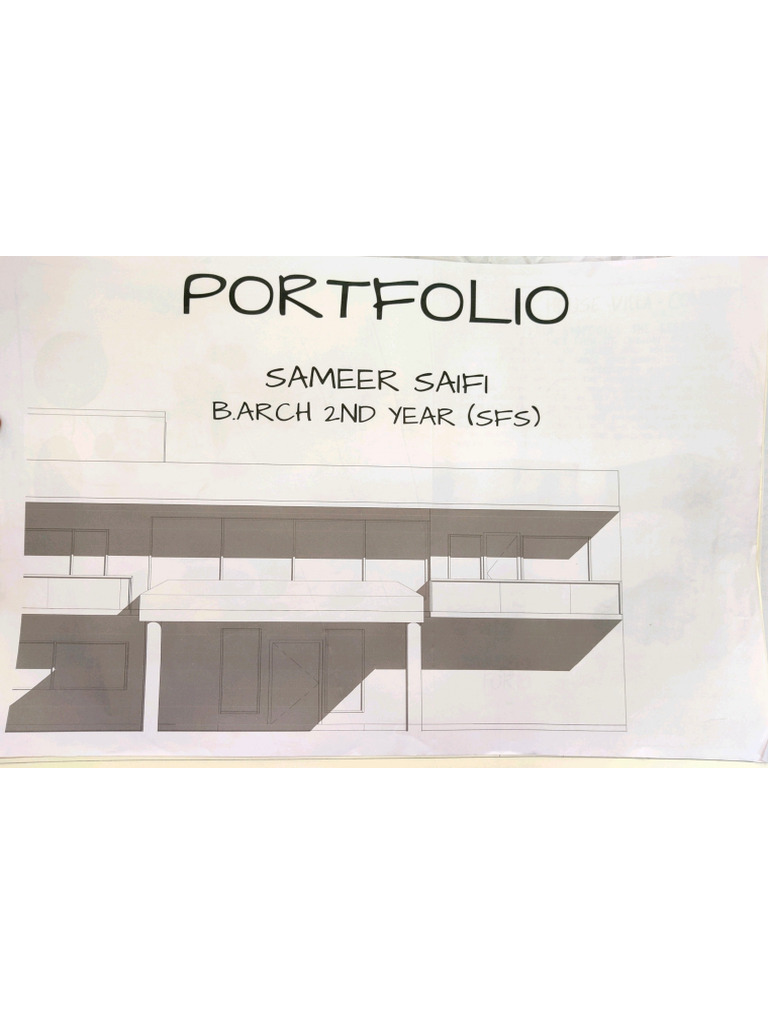 Design Portfolio SAMEER | PDF