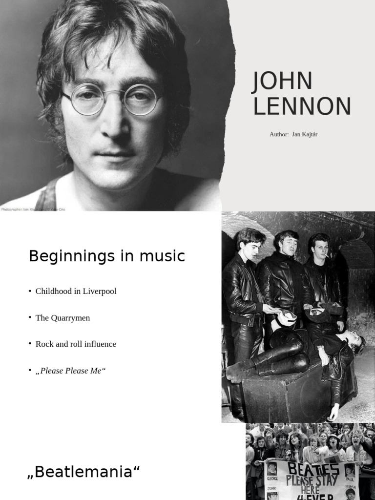 John Lennon Presentation | PDF