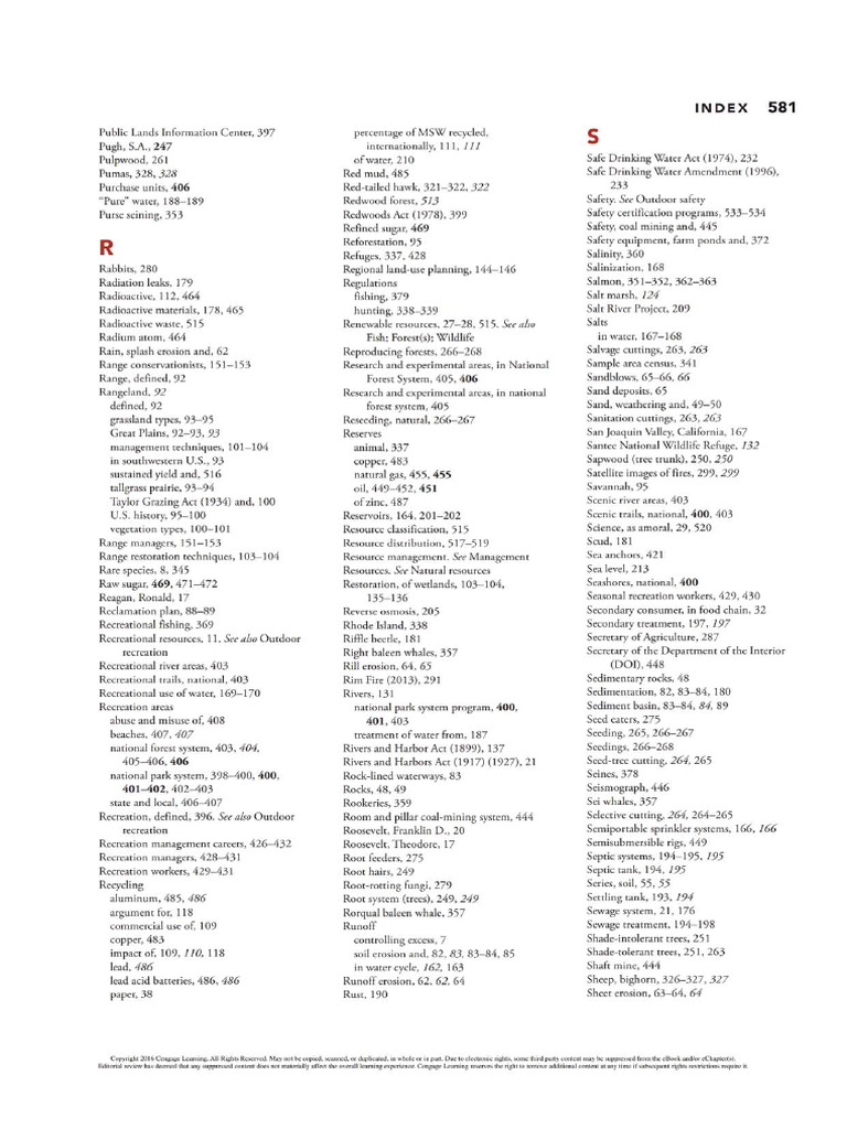 Managing Our Natural Resources (CHP 37+) - 12 | PDF