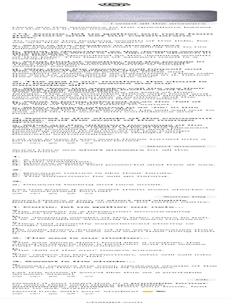 Answer Summary | PDF