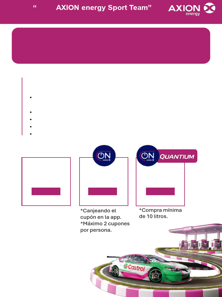 Promo "Pista AXION Energy Sport Team" | PDF