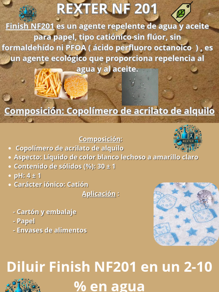 Finish NF201: Repelente Ecológico para Papel | PDF