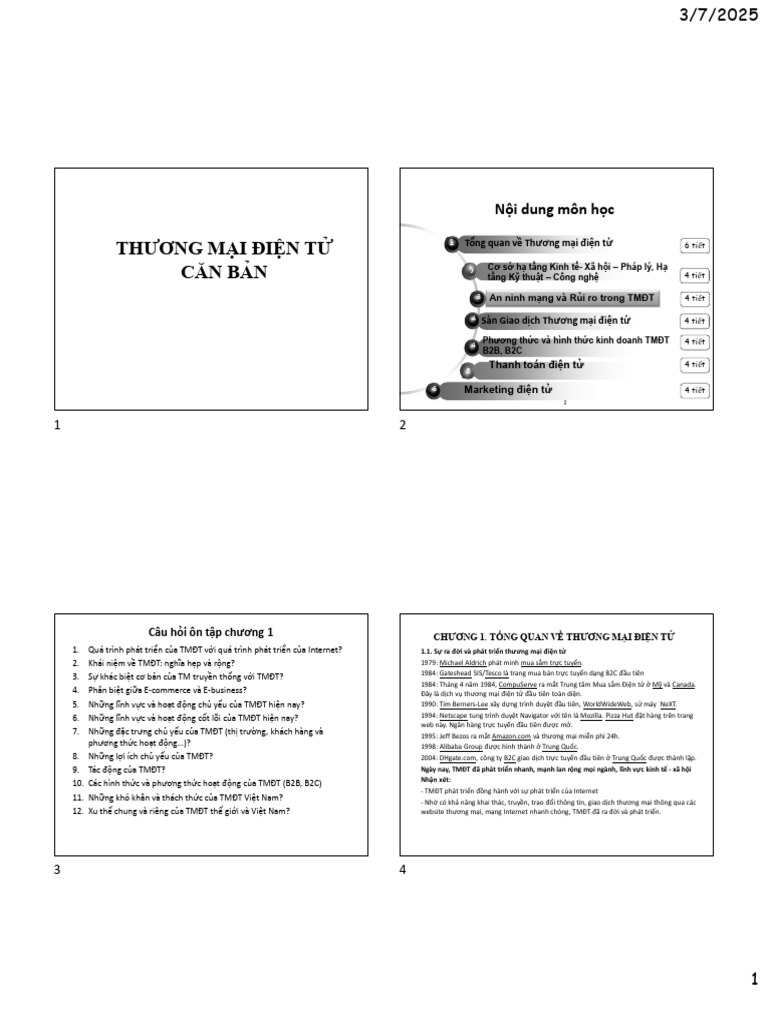 Bài Giảng TMĐT Căn Bản Sửa - Compatibility Mode | PDF