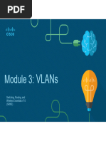 3.3.12-Packet-Tracer - Vlan-Configuration | PDF | Computer Network | Network Interface Controller