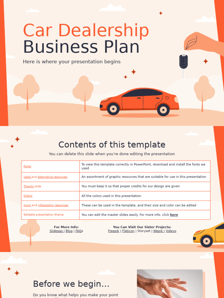 Car Dealership Business Plan Template | PDF | Planets | Planets In ...