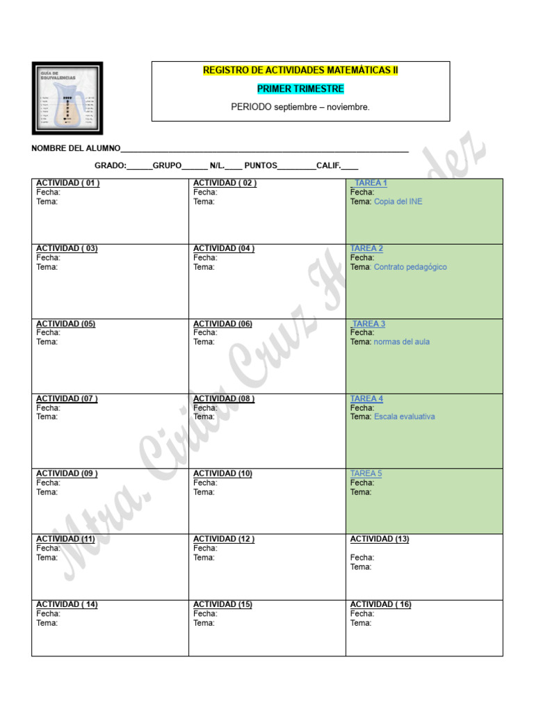 Lista de Sellos Mate 2 | PDF