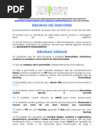 Regras de Baque e Punições em Favelas | PDF