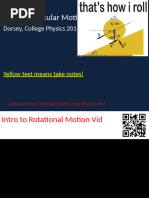Circular Motion Formula Sheet Class11 | PDF